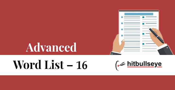 Advanced Word List 16 advanced-word-list-16