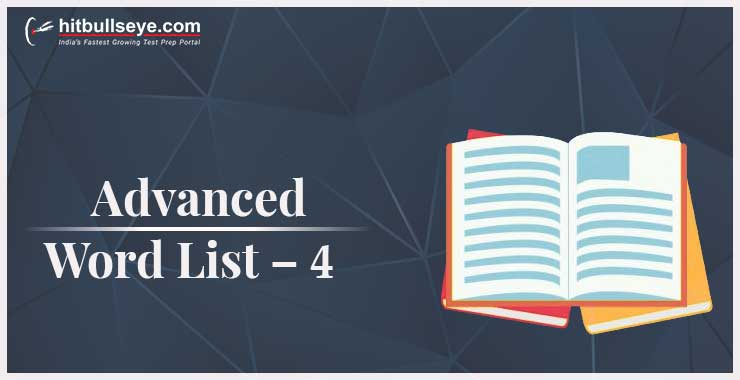 Advanced Word List – 4