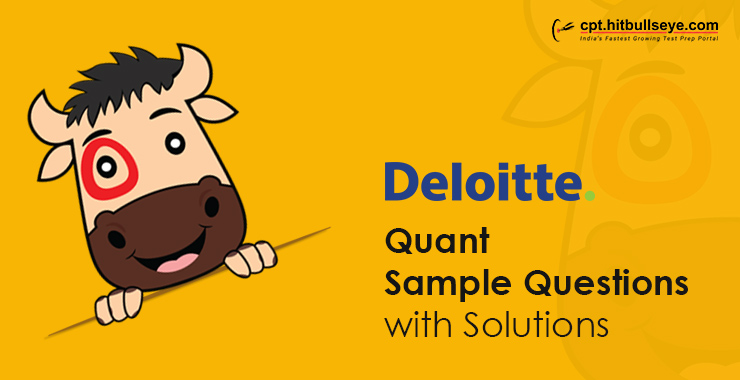 Deloitte Aptitude Questions | Aptitude Test For Deloitte