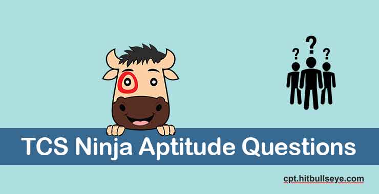 Tcs Ninja Aptitude Questions And Answers Hitbullseye